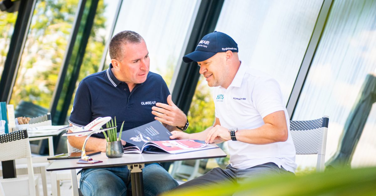 Robert Lechner and GlobeAir at the F1 Austrian GP 2020 … • GlobeAir